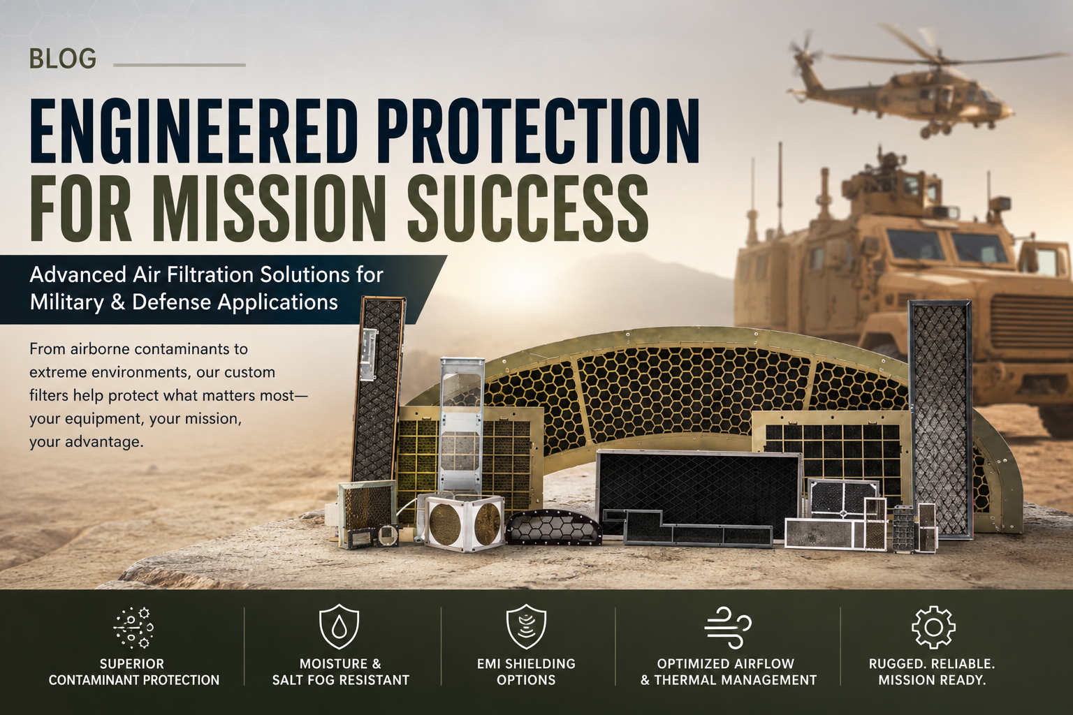 Military Air Filtration Solutions for Defense Electronics and Mission ...